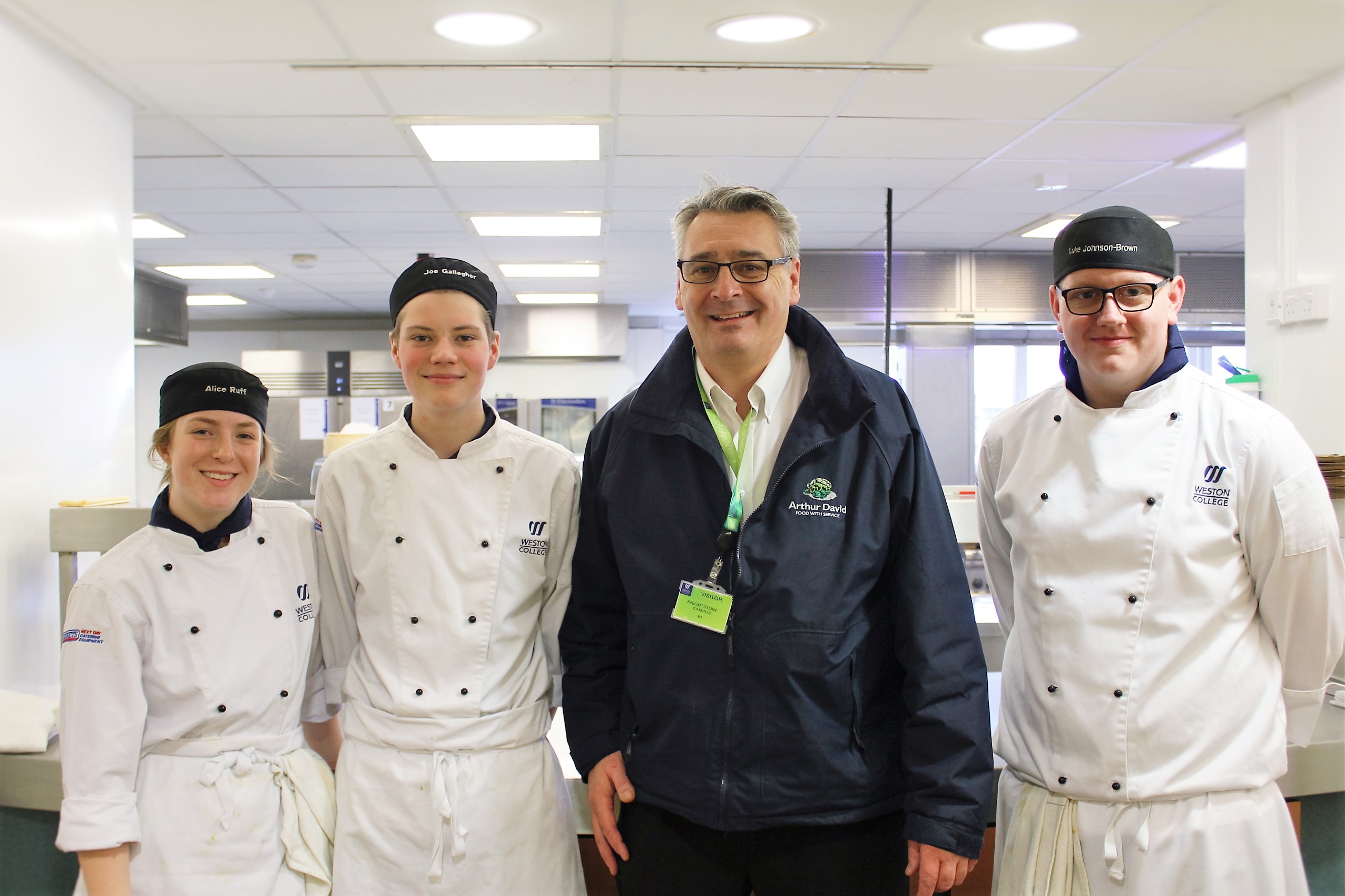 Catering Students Go Head To Head At Weston College | Weston College