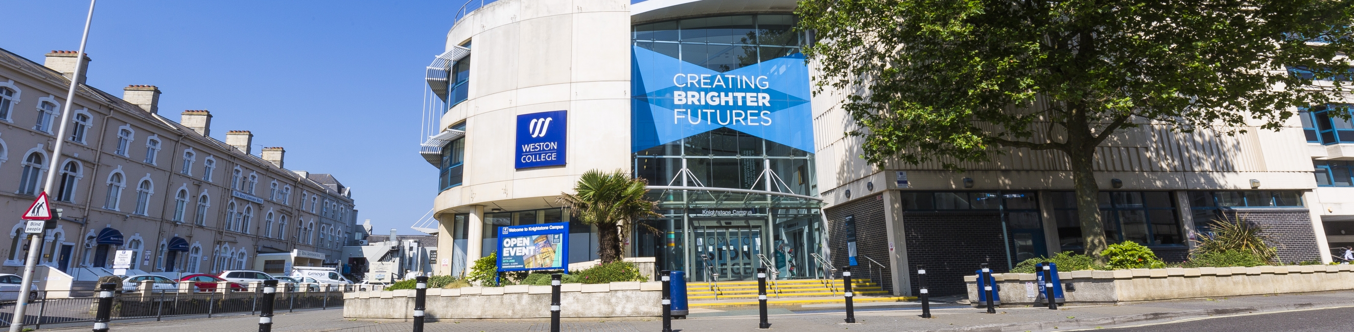 Knightstone Campus and Puxton Park Virtual Open Evenings | Weston College